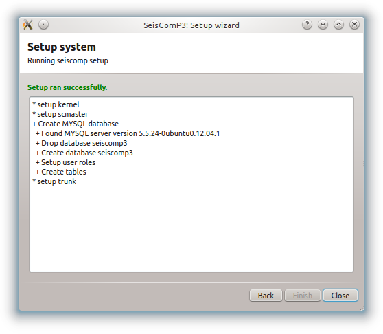 scconfig | SeisComP3 文档